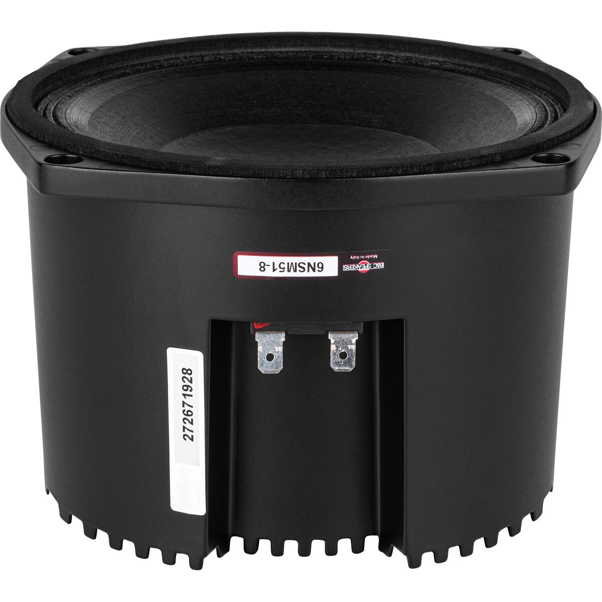 B&C 6NSM51-8 6" Professional Neodymium Sealed Back Midrange 8 Ohm